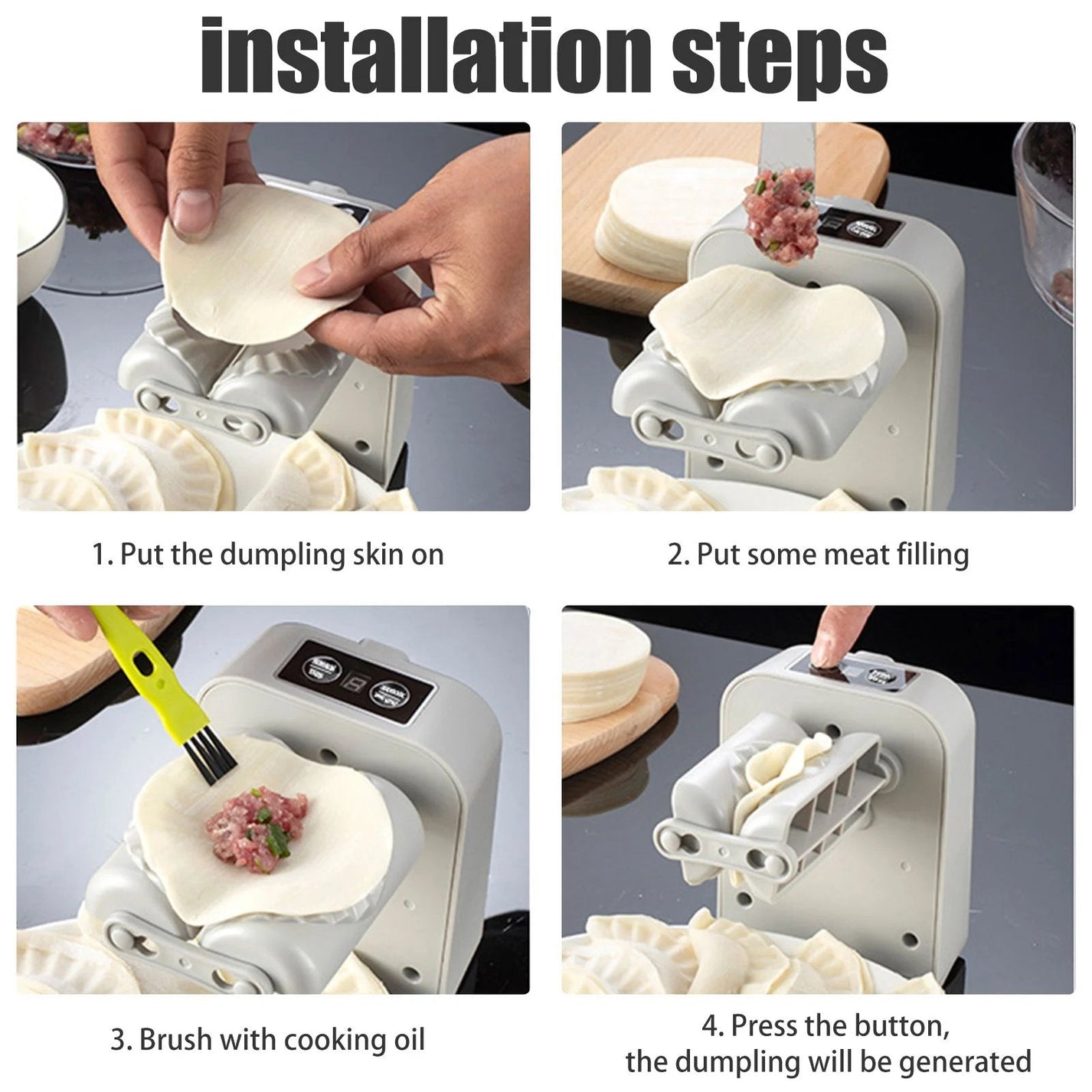 Fully Automatic Household Dumpling Machine – gogooption.com