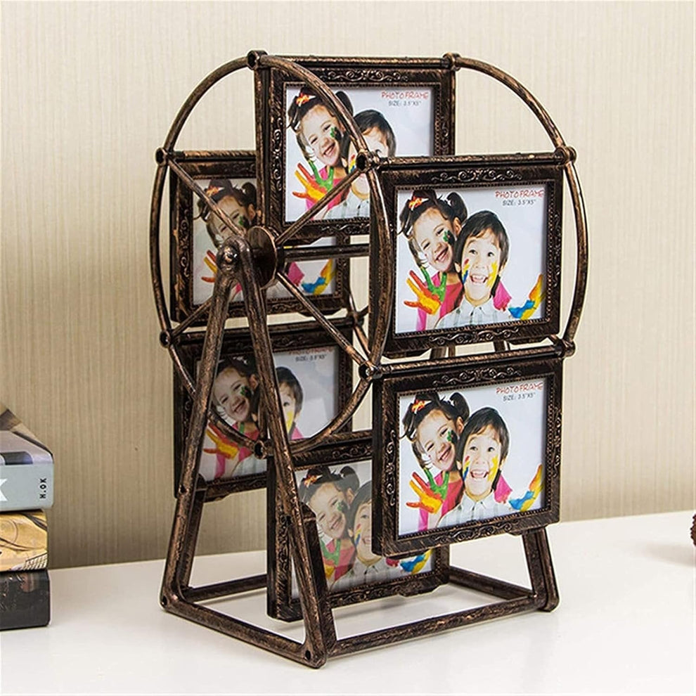 🎡 Retro Vintage Rotating Ferris Wheel Picture Frame – gogooption.com