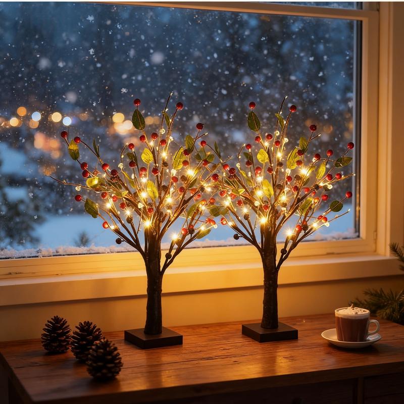 Red Fruit Tree LED Lights – gogooption.com